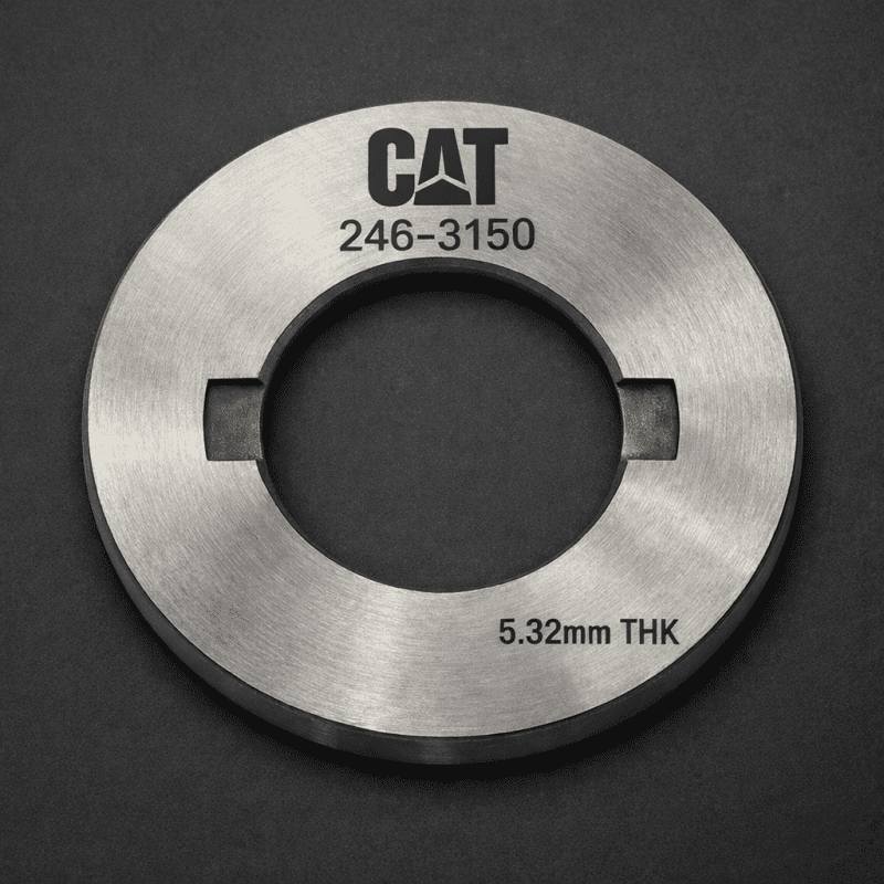 CAT 5.32mm Thick Crankshaft Thrust Plate 246-3150 - TOSOG