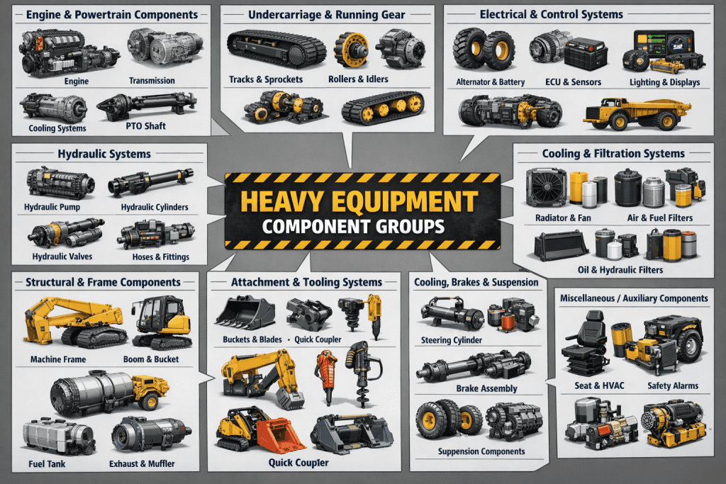 Yellow Plant Machinery Parts - TOSOG