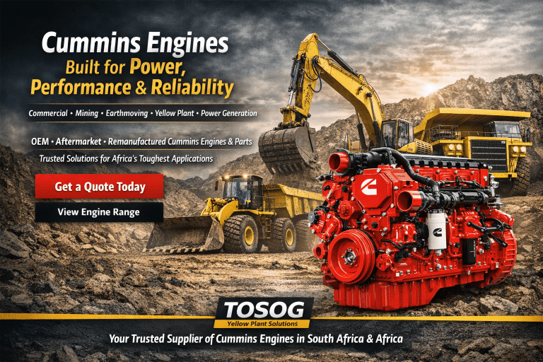 Cummins Engines | Commercial, Mining & Earthmoving Power Solutions - TOSOG