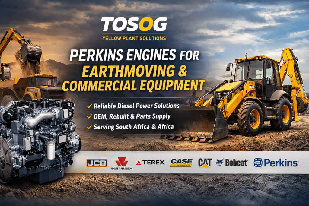 Perkins Engines for Earthmoving & Commercial Equipment - TOSOG